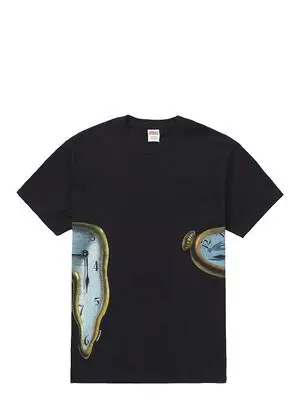 Supreme The Persistence Of Memory Tee Shirt - Black