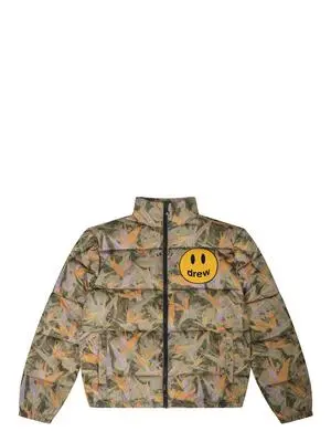 Drew House Zip-up Puffer Jacket - Drew Camo
