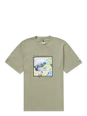 Supreme The North Face Sketch Short Sleeve Top - Sage