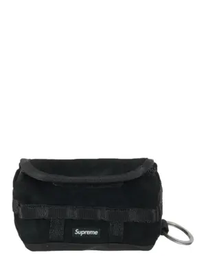 Supreme The North Face Suede Base Camp Duffle Keychain - Black