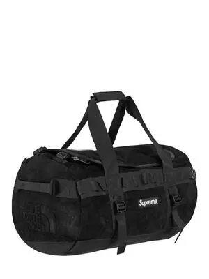 Supreme The North Face Suede Small Base Camp Duffle Bag - Black