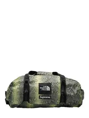 Supreme The North Face Snakeskin Flyweight Duffle Bag - Green
