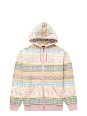 Supreme Supreme The North Face Zip Up Hooded Sweater Pink