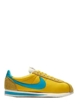 Nike Classic Cortez Kenny Moore Marathon Record Sneakers - Tour Yellow/chlorine Blue/sail