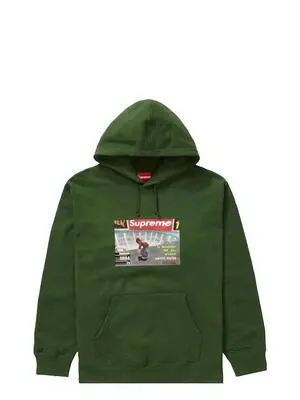 Supreme Thrasher Hooded Sweatshirt - Green
