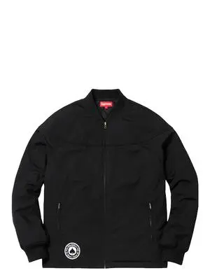 Supreme Thrasher Poplin Crew Jacket - Black