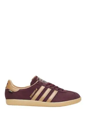 Adidas Stockholm Gore-tex Sneakers - Dark Burgundy/cardboard/gum