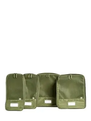 BEIS 4-piece Compression Packing Cubes - Olive