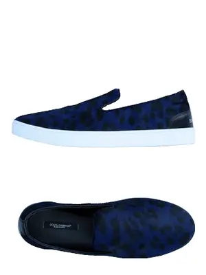 Dolce & Gabbana Calfskin Sneakers - Blue