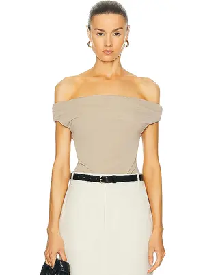 L'academie By Marianna Fio Top - Beige