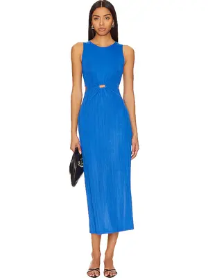 Minkpink Raya Midi Dress - Cobalt
