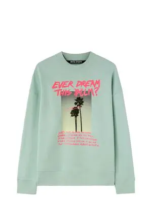 Palm Angels Palm Dream Crewneck - Green