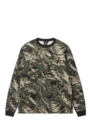 StÜssy Basic Stock Long-sleeve Thermal 'veil Camo - Multicolor