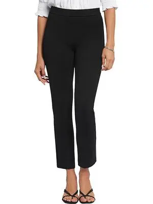 NYDJ Pull On Slim Ankle Pants - Black