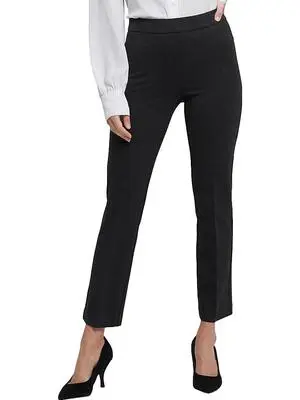 NYDJ Pull On Slim Ankle Pants - Charcoal Heather