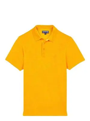 Vilebrequin Terry Polo Solid Polo Phoenix - Orange