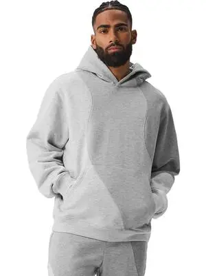 Alo Yoga Make Waves Hoodie - Athletic Heather Grey Tonal