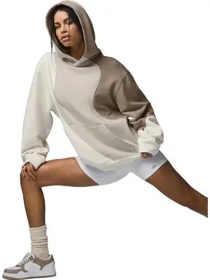 Alo Yoga Make Waves Hoodie Ivory/bone/gravel