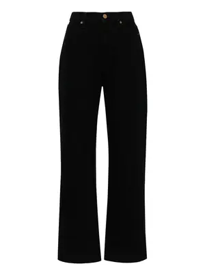 Tove Sade Straight-leg Jeans - Black