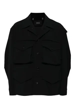SONGZIO Button-up Field Jacket - Black