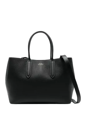 Smythson Small Day Tote Bag - Black