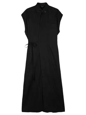 Fabiana Filippi Linen Maxi Dress - Black