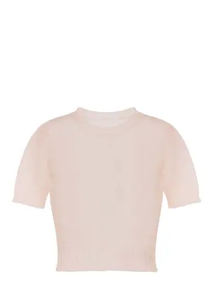 MAISON MARGIELA Maison Margiela Sheer Knit Top