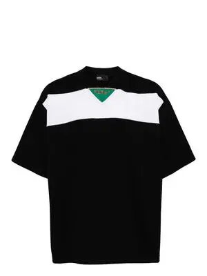 Kolor Stripe-detail Jersey T-shirt - Black