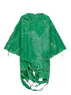 Loewe Embellished Top - Green