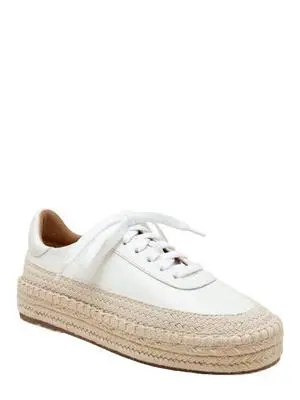 Linea Paolo Selma Platform Sneakers - Eggshell