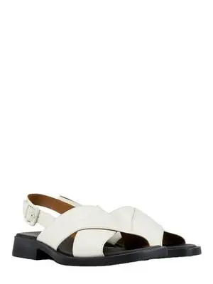 Camper Dana Slingback Sandal - White Natu