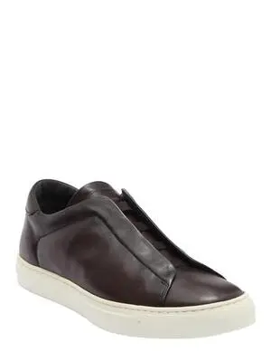 To Boot New York Bolla Leather Sneaker - Dark Brown