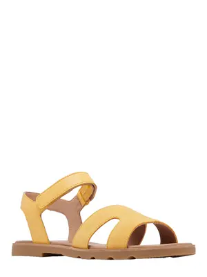 Sorel SOREL Ella Iii Ankle Strap Sandal Yellow Ray/ Gum 16