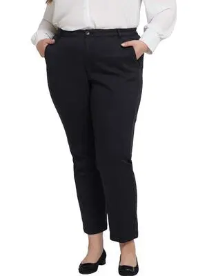 NYDJ Sadie Slim Pants - Black