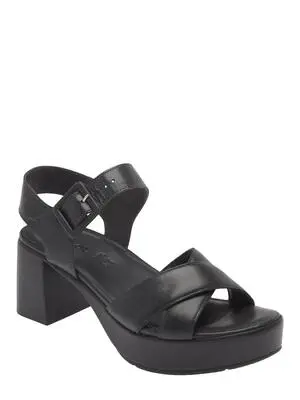 Naot Naot Elite Platform Sandal Shiny Black Leather