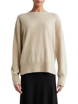 TOTEME Cashmere Crewneck Sweater - Fawn