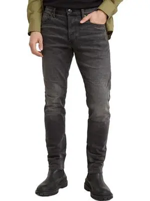 G-star Raw 3301 Slim Fit Jeans - Antic Charcoal