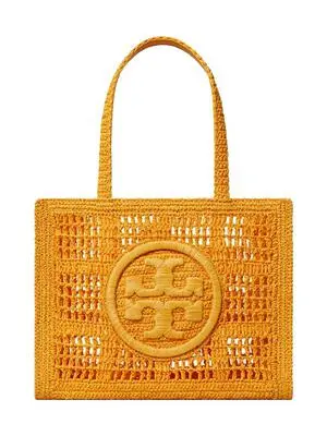 Tory Burch Ella Small Hand Crochet Tote - Peachy