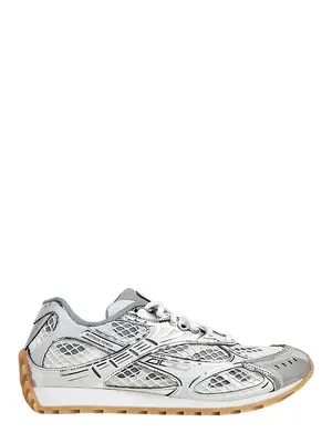 Bottega Veneta Orbit Low Top Sneakers White Multi