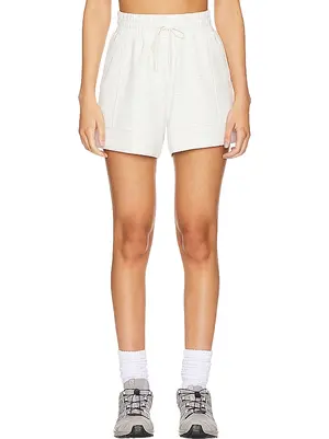 Varley Atrium Short - Ivory Marl