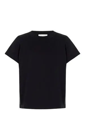 HIGH SPORT Raff Cotton-blend Knit T-shirt - Black