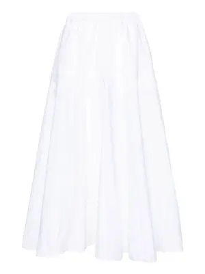 Patou Faille Maxi Skirt - White