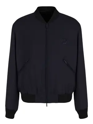 Giorgio Armani Cashmere-blend Jacket - Blue