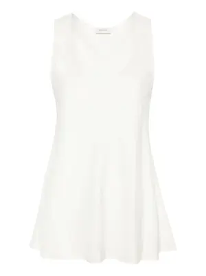 LEMAIRE LEMAIRE Scoop-Neck Satin Tank Top