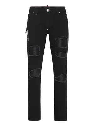 Philipp Plein Rock Star Slim-cut Jeans - Black