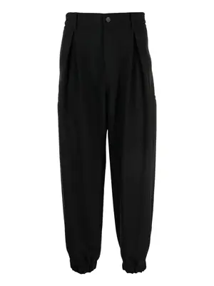 SONGZIO Volume Pleated Track Pants - Black