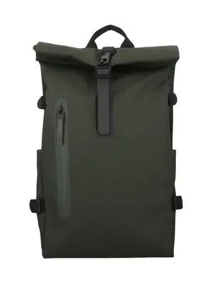 Rains Large Rolltop Backpack - Green