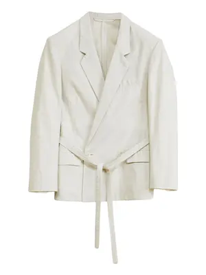 LEMAIRE LEMAIRE Double-Breasted Belted Blazer
