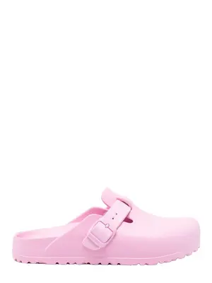 BIRKENSTOCK Boston Flat Mules - Pink