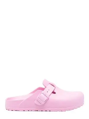 BIRKENSTOCK Boston Flat Mules - Pink